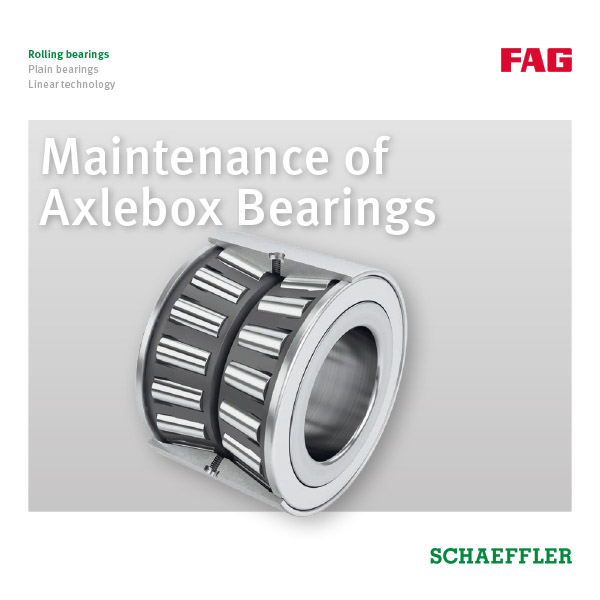 Axlebox Bearings for Passenger Cars & Locomotives | Schaeffler Mexico
